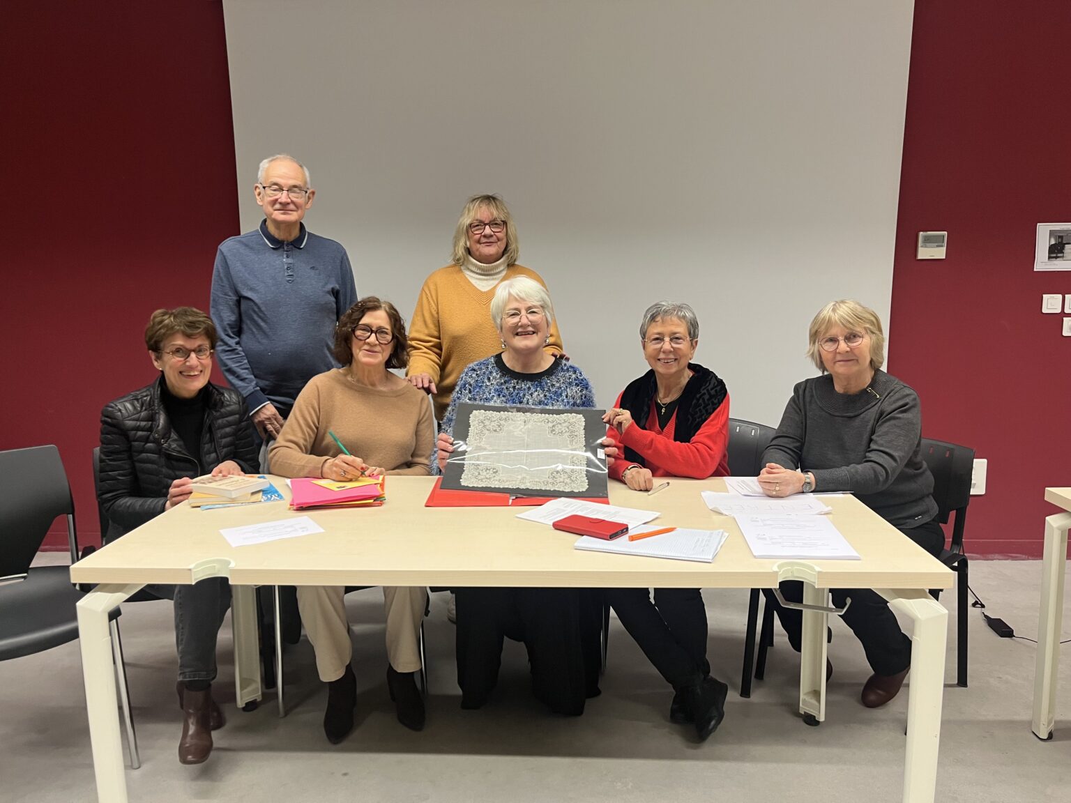 De gauche à droite : Brigitte Lefebvre (vice-présidente), François ...